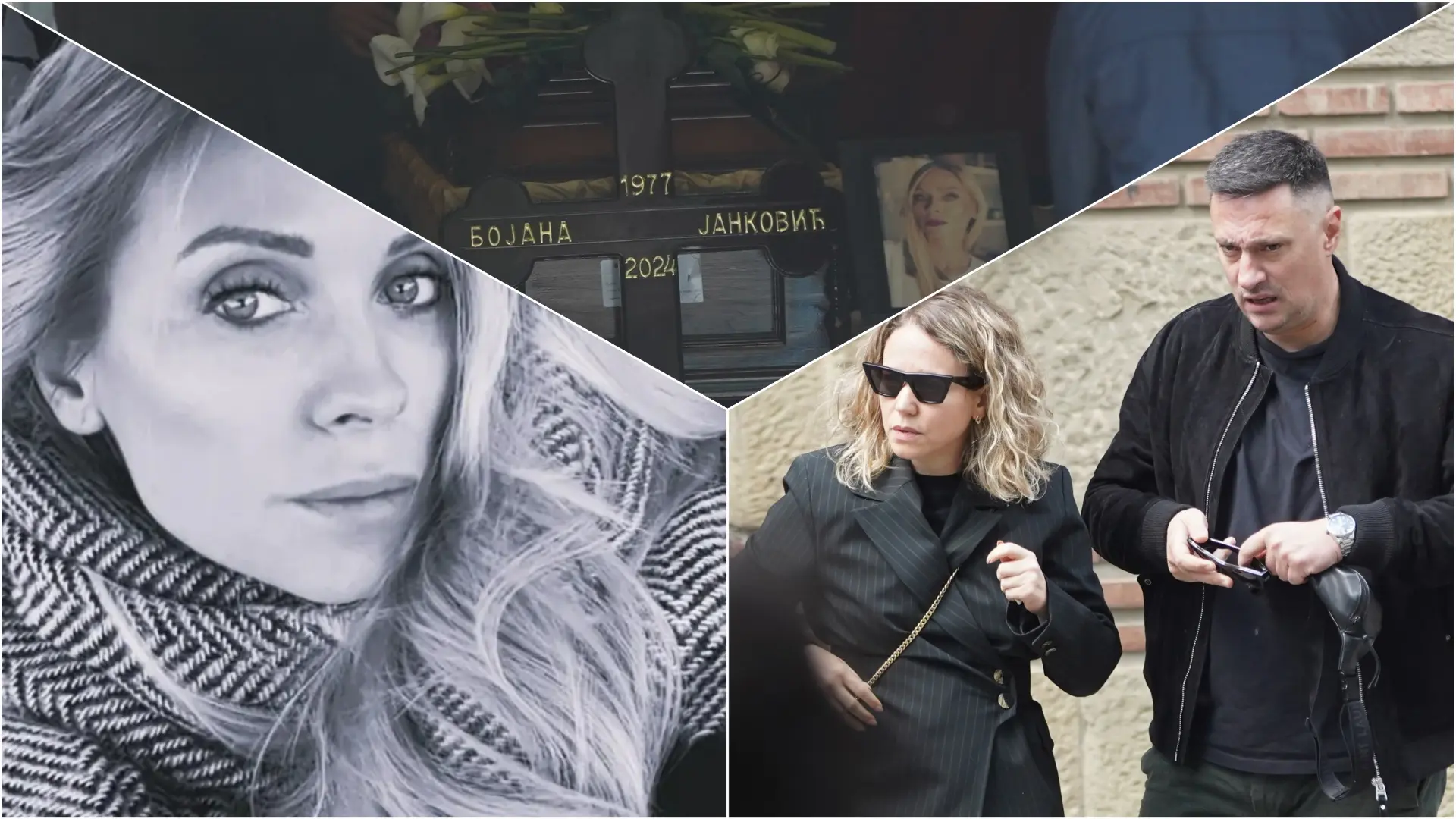 Sahrana voditeljke Bojane Janković: Porodica i prijatelji se okupili - potresne scene Novom groblju